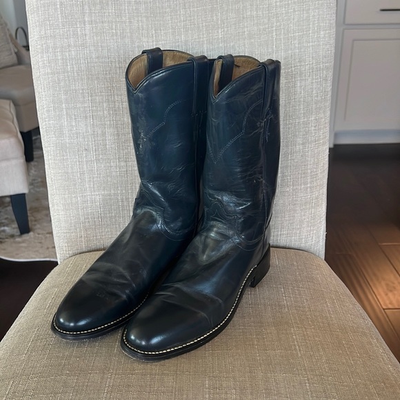 Tony Lama | Shoes | Tony Lama Leather Roper Boots | Poshmark